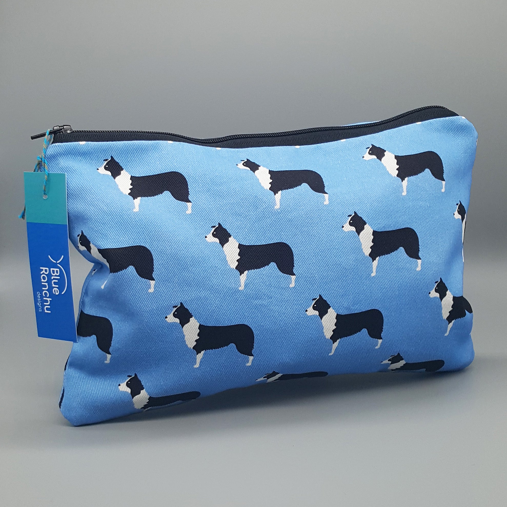 Border Collie homeware range. Countryside gifts. Blue Ranchu Designs